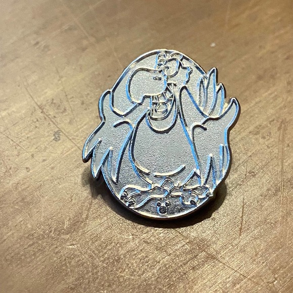 Disney | Accessories | Disney Aladdin Iago Chaser Big Foot Silver ...